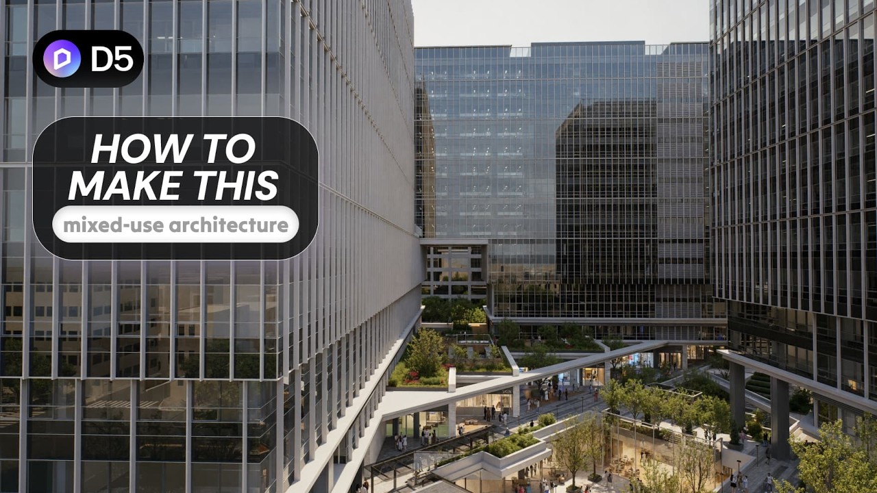 How to Make Mixed-Use Architecture Look Real in Minutes