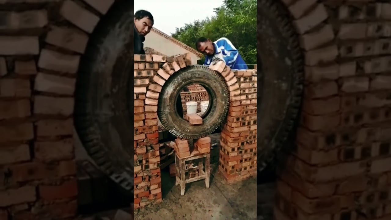rural house building crafts #satisfying #youtubeshorts