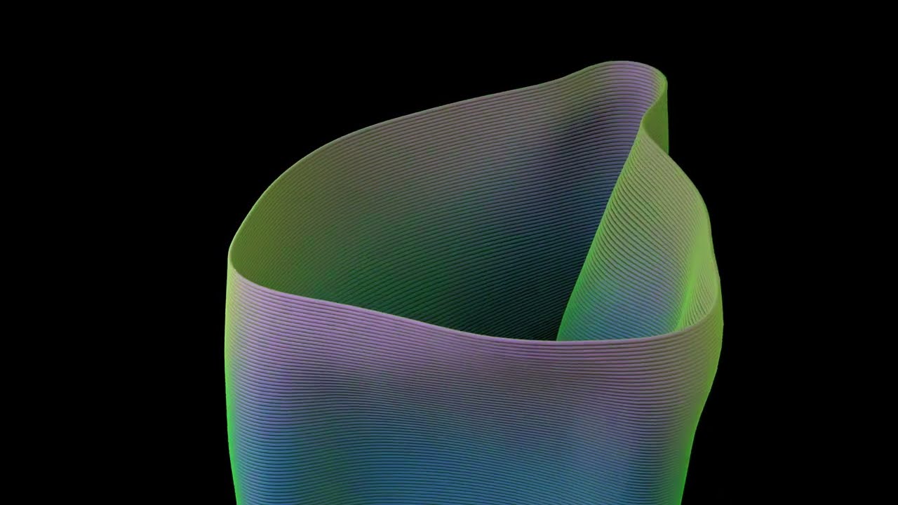 tyflow RND curl lines extrude v2