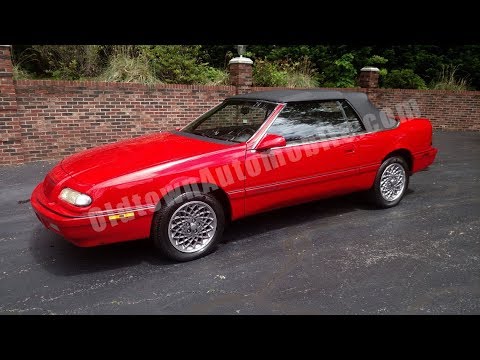 1994 Chrysler LeBaron Convertible for sale Old Town Automobile in Maryland