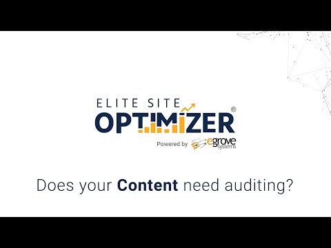 Elitesiteoptimizer | How to audit your website content to engage your visitors better?