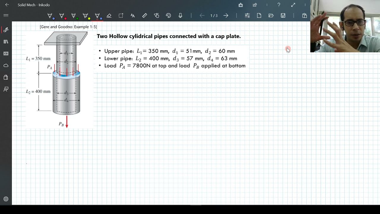 Topic # 2.1 - Normal Stresses: Part 1 - Problem Example