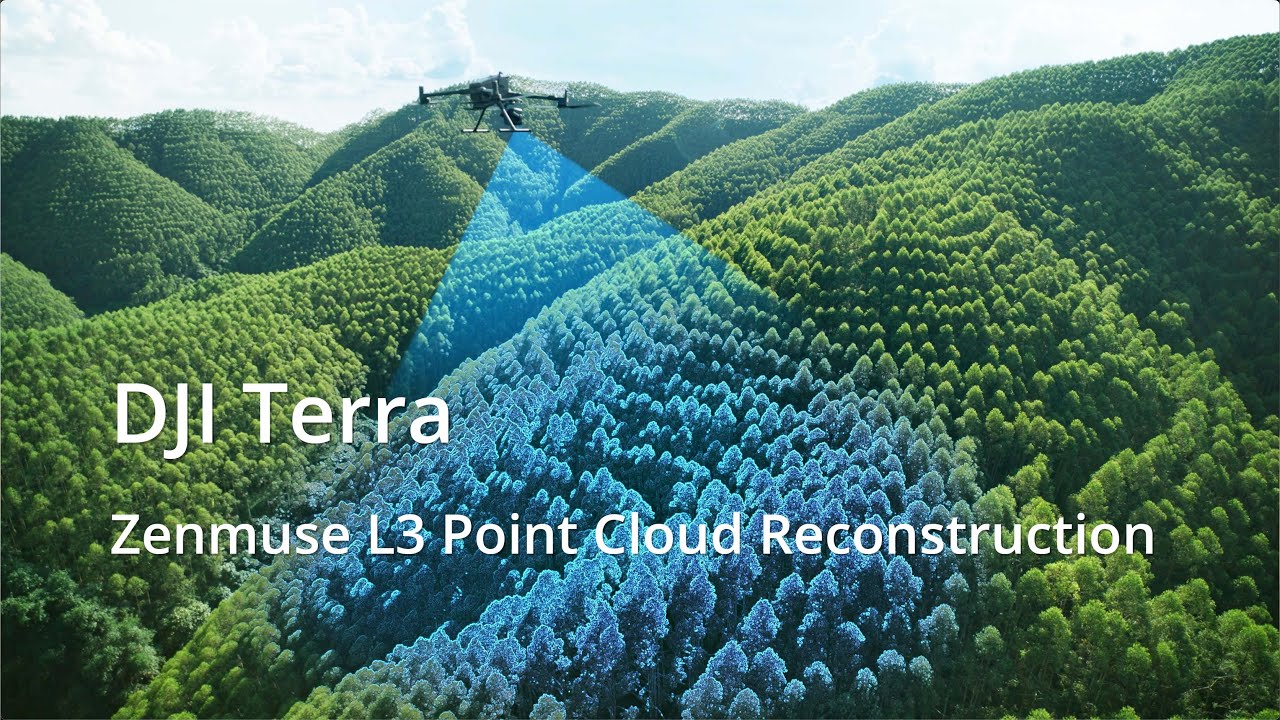 DJI Terra丨Zenmuse L3 Point Cloud Reconstruction