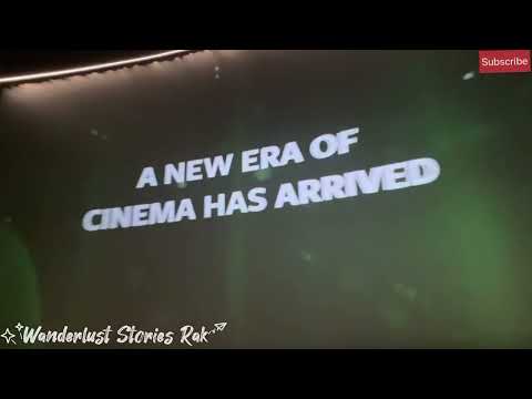 Roxy Cinemas #dubaihillsmall #dubaicity #Roxy#biggest screen in MENA#