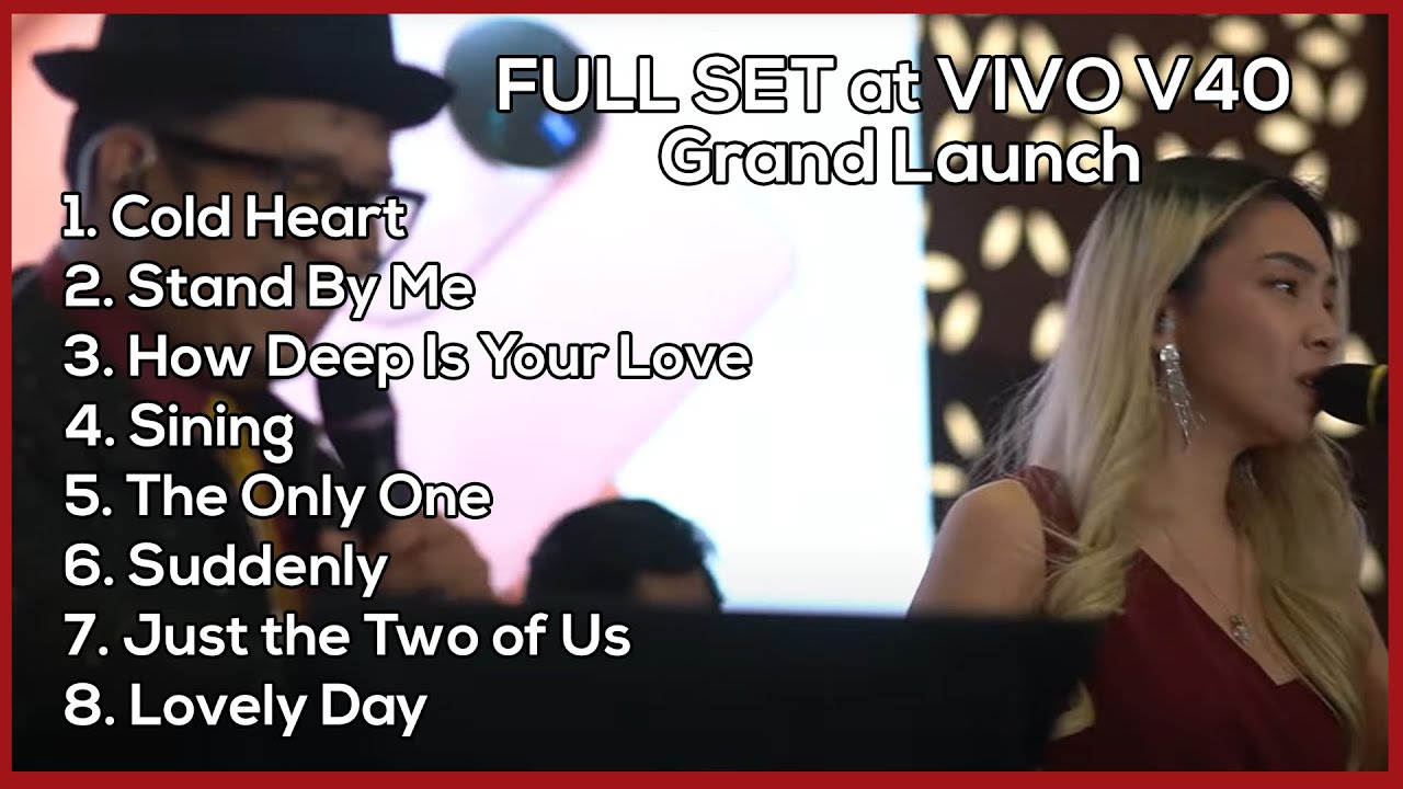 Project M Full Set at Vivo V40 5G Grand Launch featuring Effi and Melo