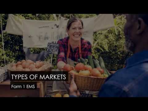 Types of Markets