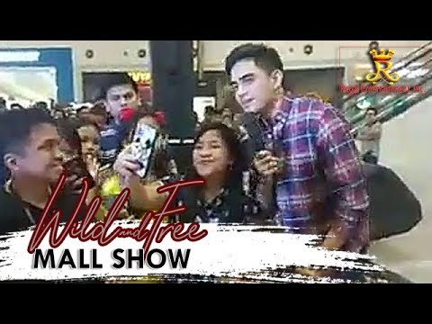 WILD AND FREE MALL SHOW | Juancho Trivino sings 'When You Say Nothing At All' in SM Rosario, Cavite!