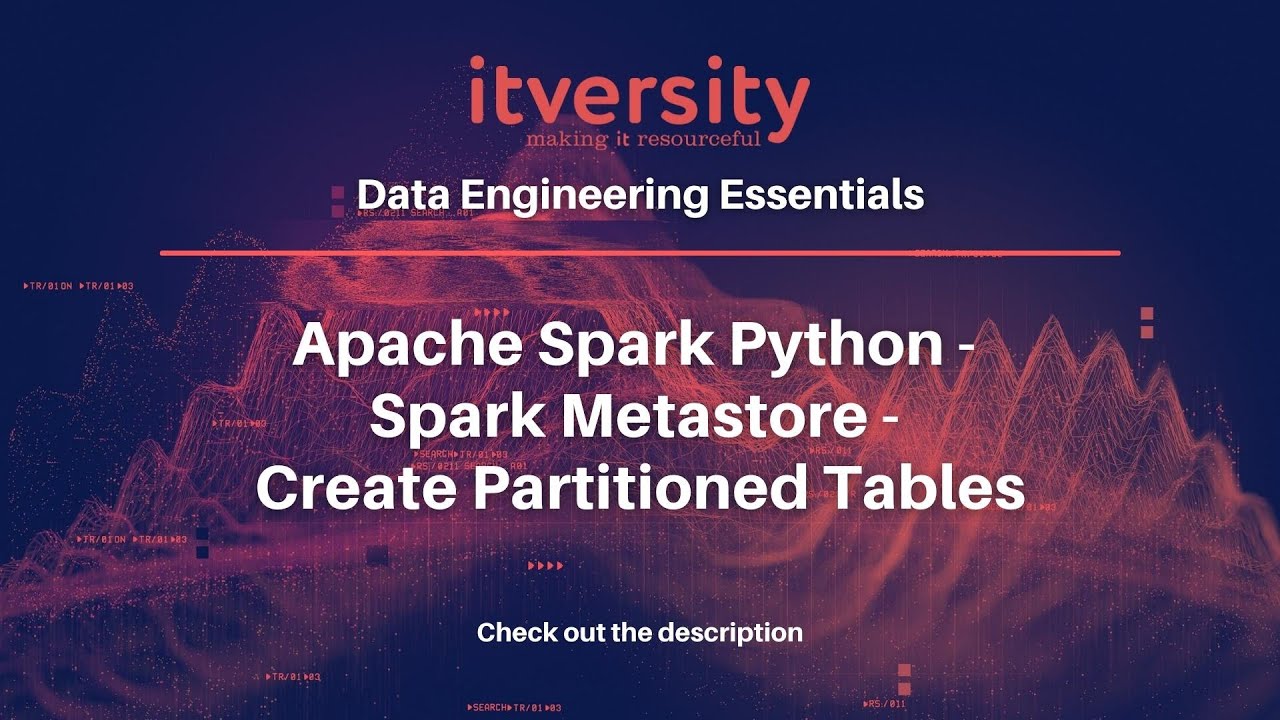 Apache Spark Python - Spark Metastore - Create Partitioned Tables