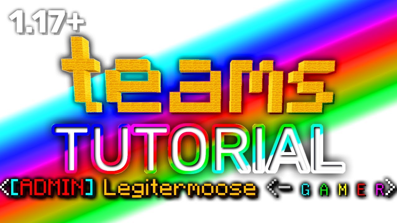 Minecraft Team Command [1.19] Tutorial