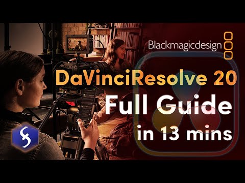 DaVinci Resolve 20 - Tutorial for Beginners in 13 MINS !  [ FULL GUIDE ]