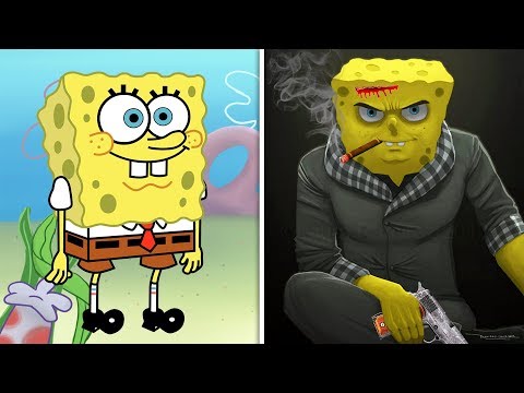 Cartoon Characters as VILLAINS! ( New EVIL Cartoons )