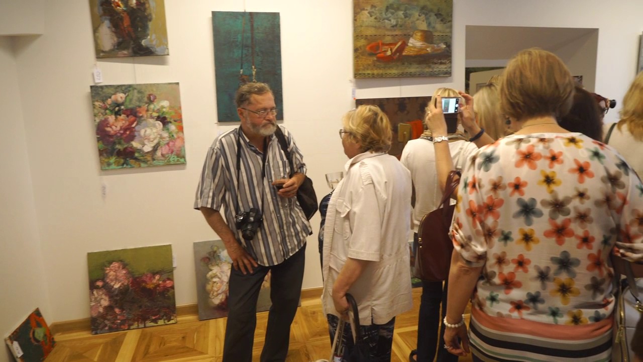 Parko Galerija, Kaunas. Elenos Balsiukaites - Brazdziunienes paroda.