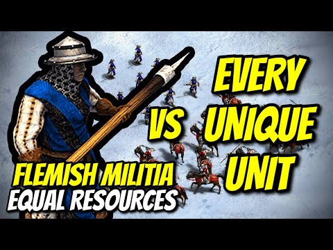 Steam Community :: Video :: FLEMISH MILITIA vs EVERY UNIQUE UNIT (Equal ...