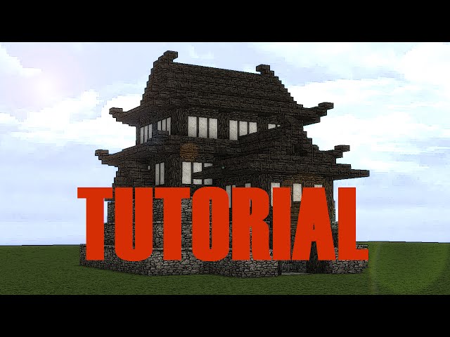 Japanese Castle (Small) Tutorial Minecraft Map