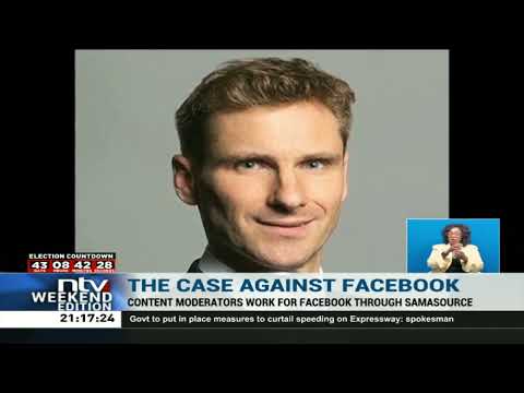 Ex-Facebook content moderators sue company over violations