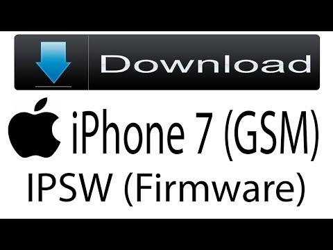 Download iPhone 7 (GSM) Firmware | IPSW (Flash File|iOS) For Update Apple Device