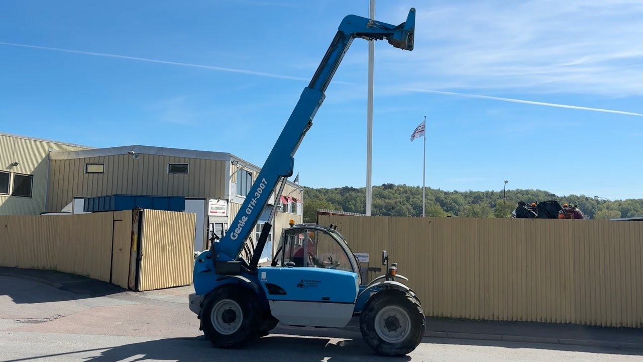 Teleskoplastare Genie Terexlift GTH 3007, Göteborg, Klaravik