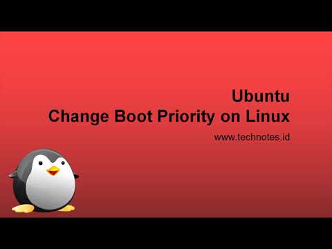 Ubuntu - Change Boot Priority on Linux