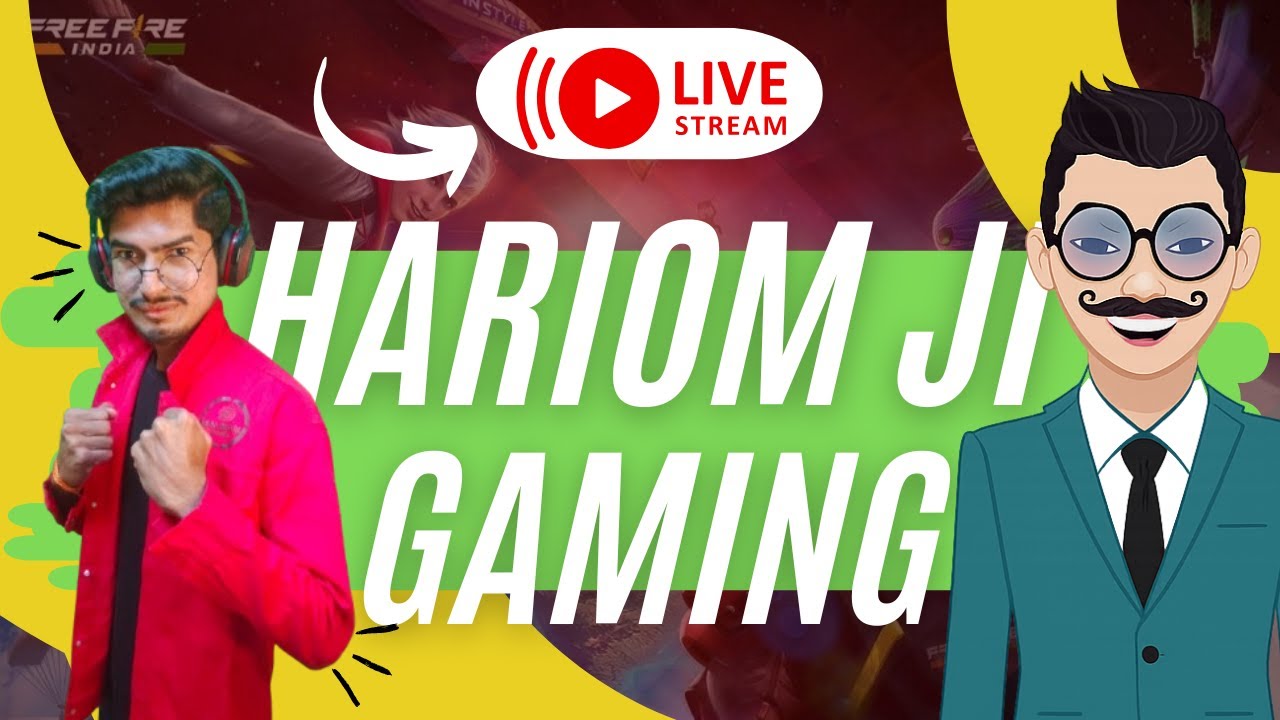 LIVE GIVEAWAY || HARIOM JI || FREE FIRE
