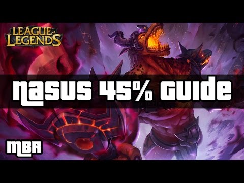 Nasus Guide - 45% Cool Down Build - Season 6 - League Of Legends