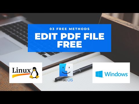 How to Edit PDF files for free | Urdu & Hindi
