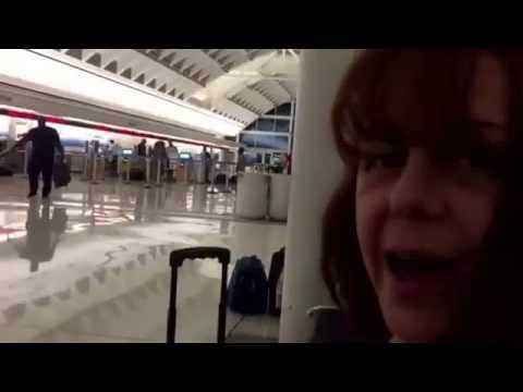Mike & Joleen Arrive at Ontario Airport at 4:00 am for Stryper Jam