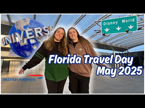 Orlando FLORIDA Travel Day! LGW - MCO BA Club World