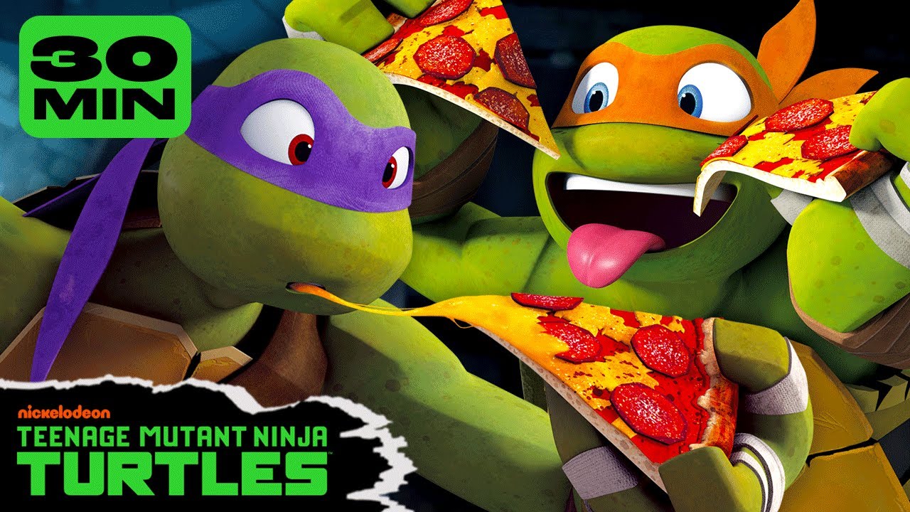 Teenage Mutant Ninja Turtles Pizza Party Extravaganza! 😋🍕 | 28 Minute Compilation | TMNT