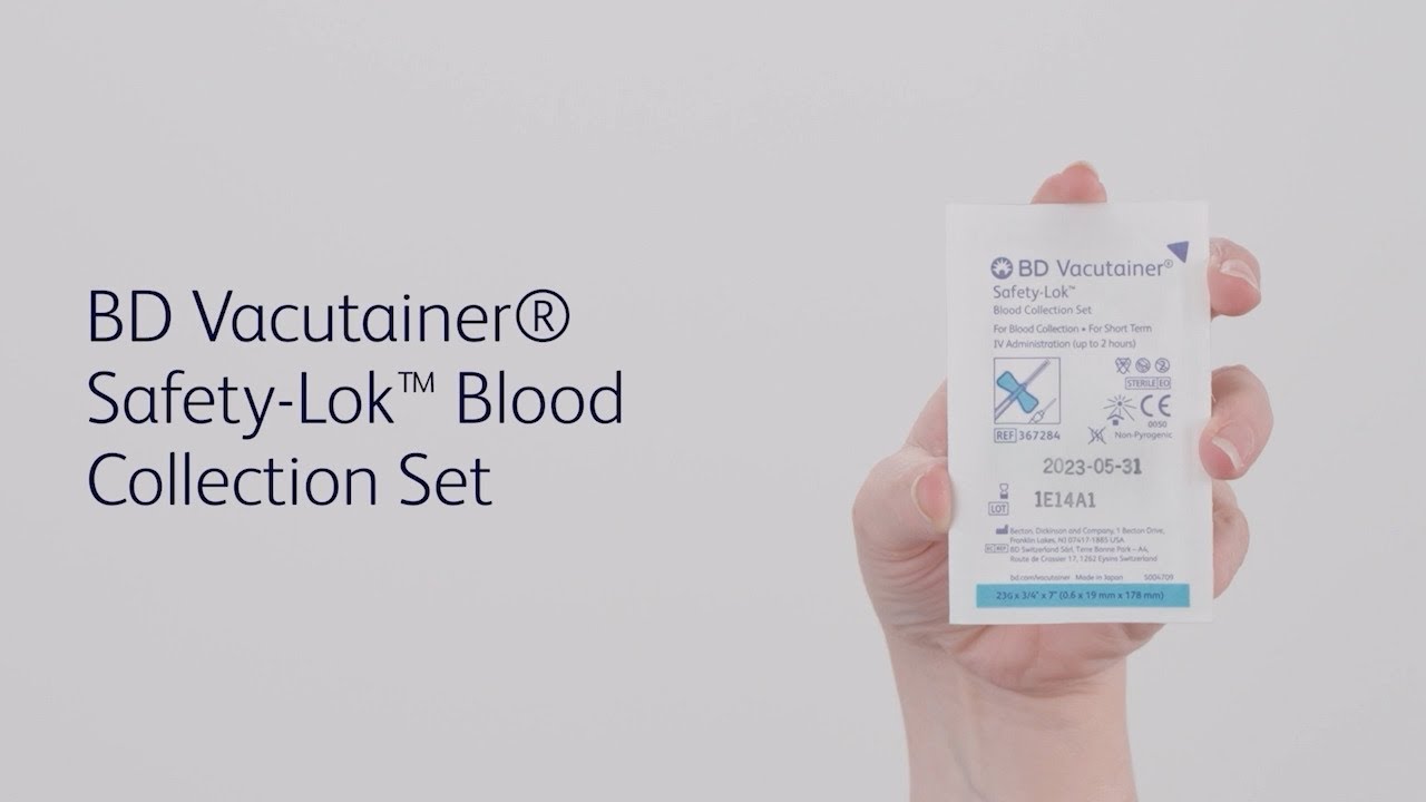 Learn how to use BD Vacutainer® Safety-Lok™