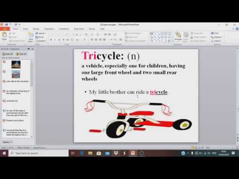 lesson 20 prefixes bi-tri-uni Reema international school - RWN