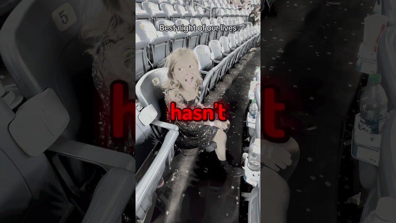 This Taylor Swift Fan Didn't Want To Leave The Stadium 🥹