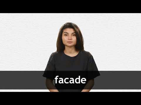 FACADE - English pronunciations | Collins