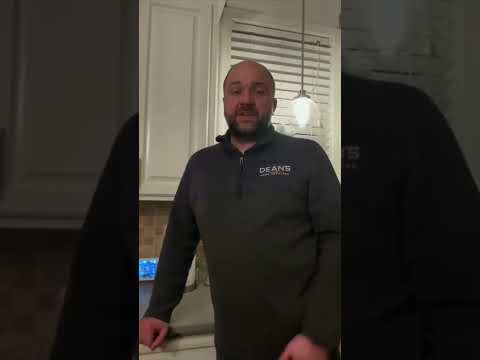 Clogged kitchen sink caused by dishwasher and garbage disposal | Dean’s Home Services | Minneapolis