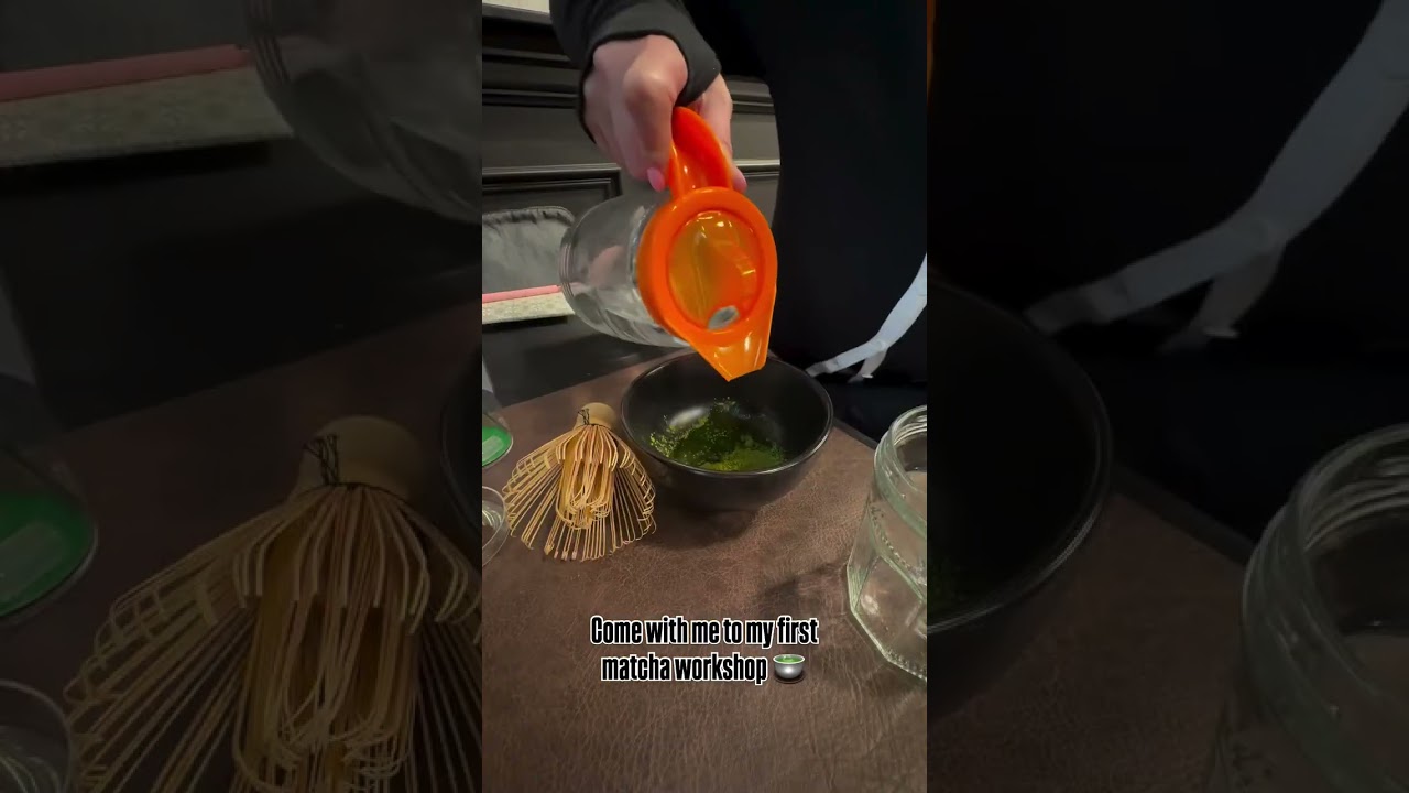 Matcha mindfulness workshop 💚🍵