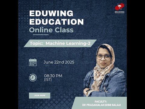 Topic: Machine Learning