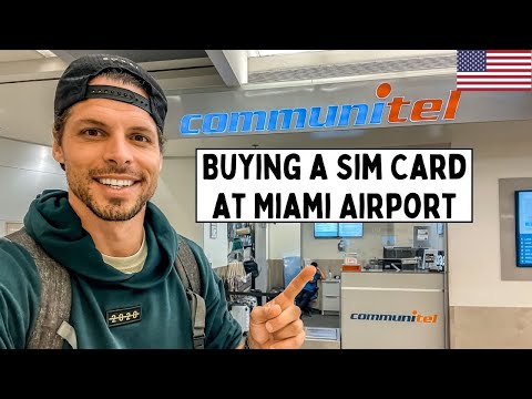 Buying a Sim Card for USA at Miami Airport