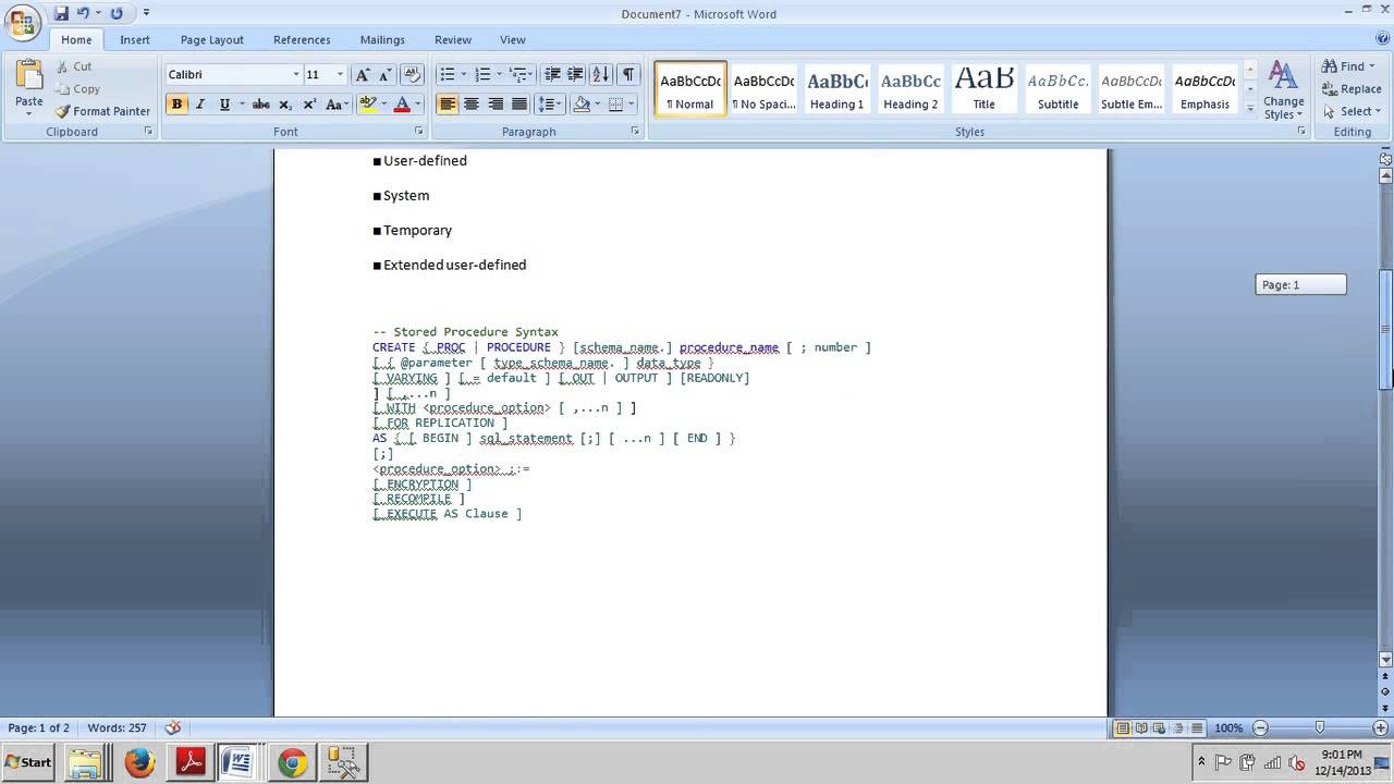 SQL Server tutorial 62: Creating Stored Procedures.