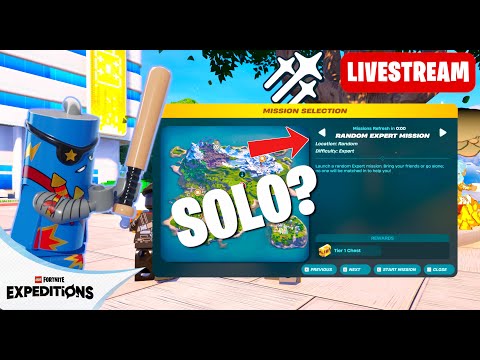 Hunter, Solo, Expert Will I Win? LEGO Fortnite Expeditions