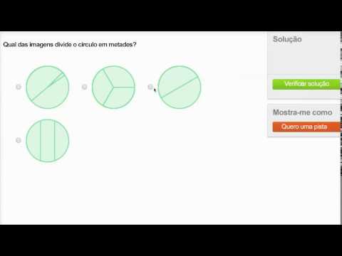 Metades e quartas partes (vídeo) | Geometria | Khan Academy