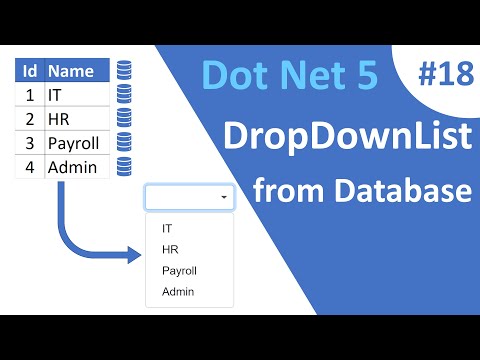 Learn ASP NET Core Blazor | Dropdownlist Data from Database - Mind Luster