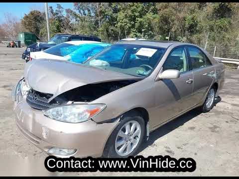 VIN: 4T1BE30K93U763866 - 2003 Toyota Camry- Xle