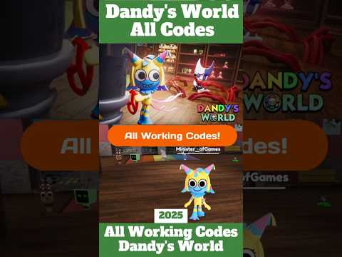 April Update! Dandy's World Codes - Roblox Codes for Dandy's World - April 2025