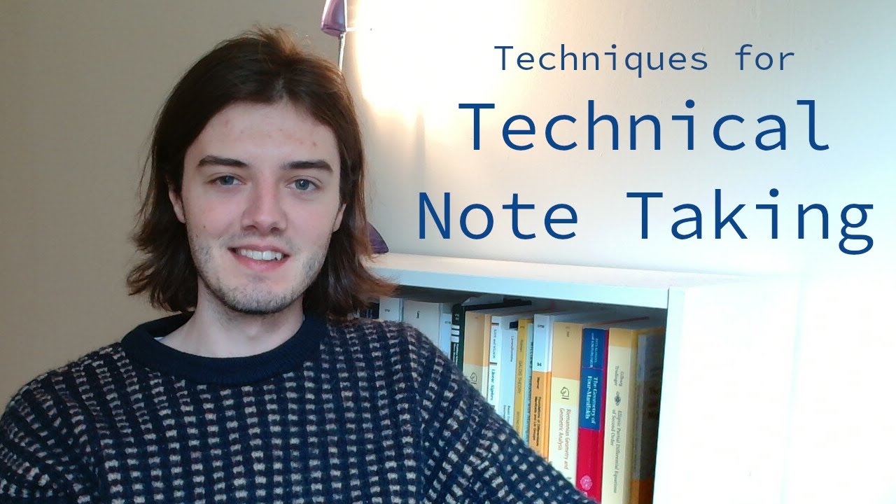 How I make mathematics notes