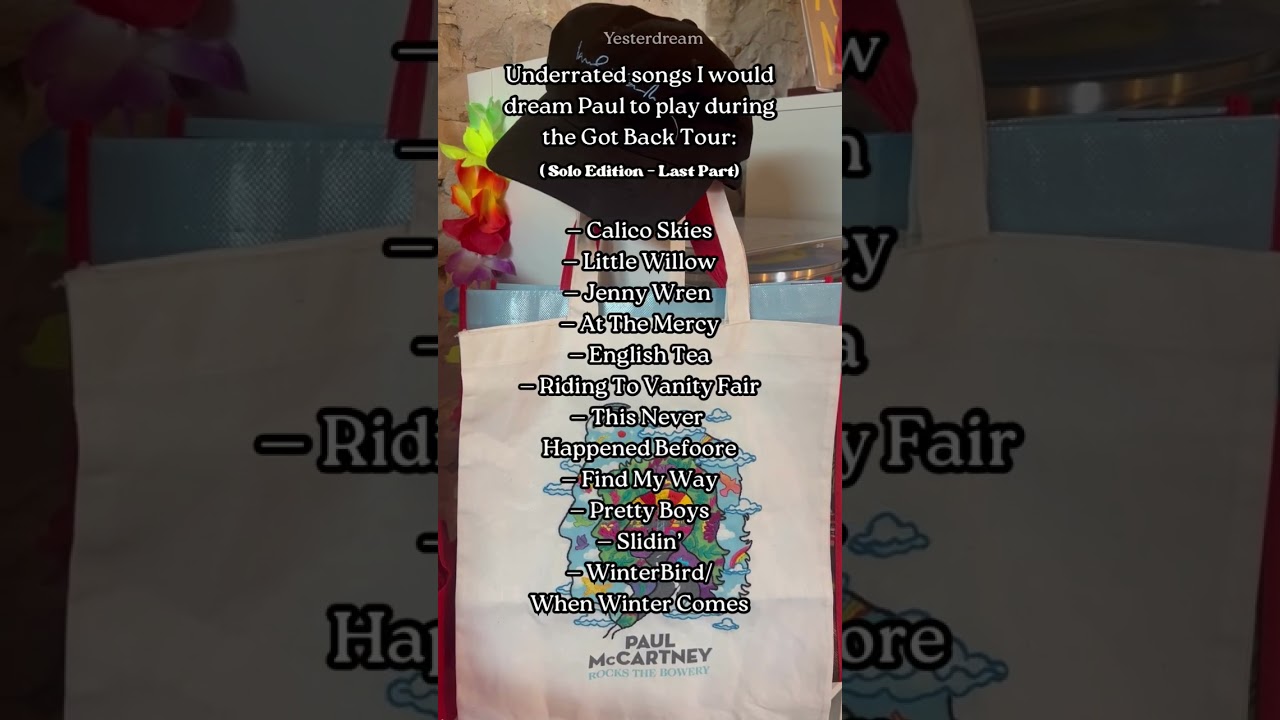 @PaulMcCartney  I beg you 🙏 