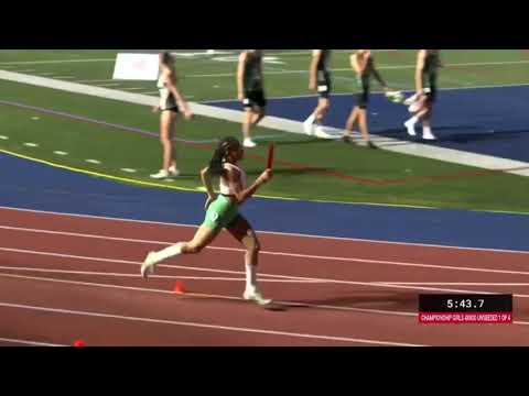 2025 New Balance Outdoor Nationals GIrls 4x800 Unseeded Heat 1
