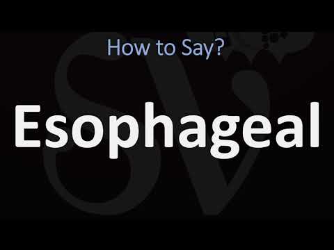 How to Pronounce Esophageal? (CORRECTLY)