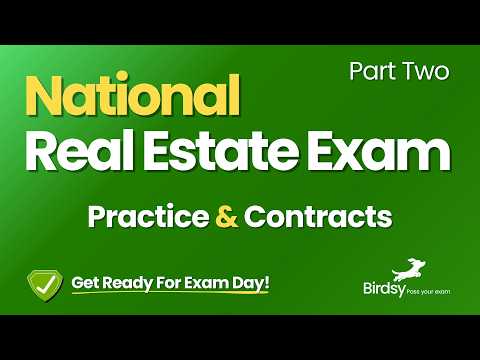 🎯 Pass the REAL ESTATE EXAM! Part 2 - Practice & Contracts