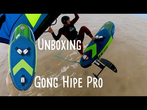 π«π· subtitle π¬π§/πΊπΈ Unboxing Gong Hipe Pro 5'1 95l (New inflatable wingfoil board from Gong)