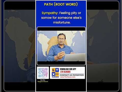 Root Word : Path/Pathos | Vocabulary | Suresh Sir | LTX Classes | #english #shorts #trending