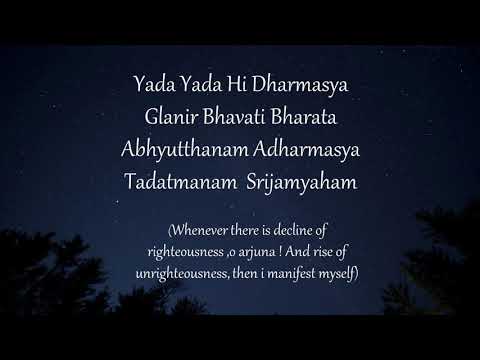 Yada Yada Hi Dharmasya II Mahabharat serial song II